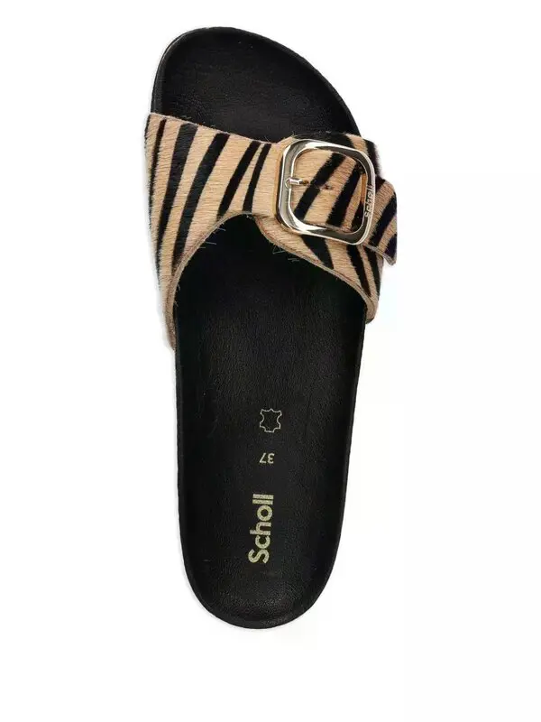 DR. SCHOLL'S SHOES Kathleen Zebra-print Slides