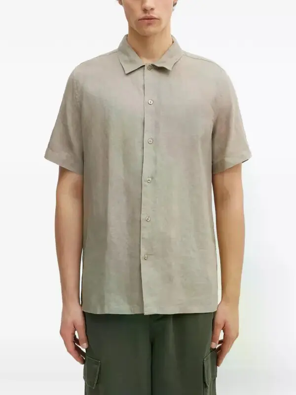 SAMSOE SAMSOE Short-sleeve Buttoned Shirt