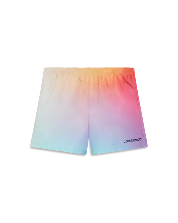 Casablanca Gradient Printed Swim Shorts - Multicolor