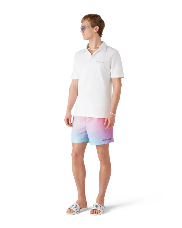 Casablanca Gradient Printed Swim Shorts - Multicolor