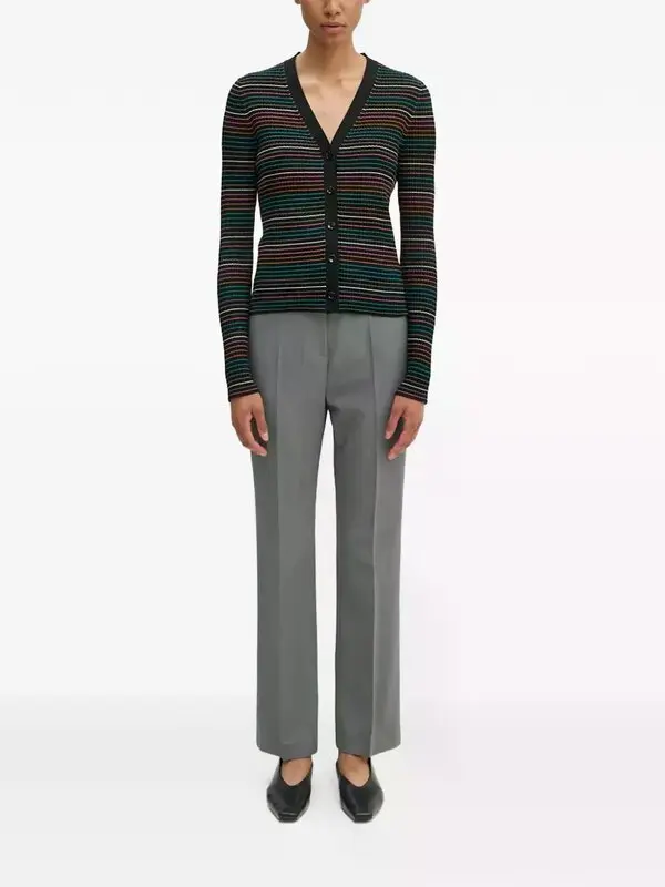 Paul Smith Striped Buttoned Cardigan