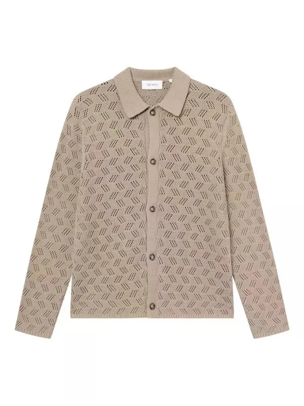 LES DEUX Openwork Shirt