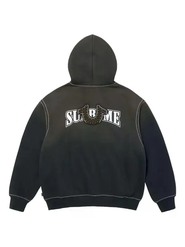 Supreme True Religion® Zip-up Hoodie - Black
