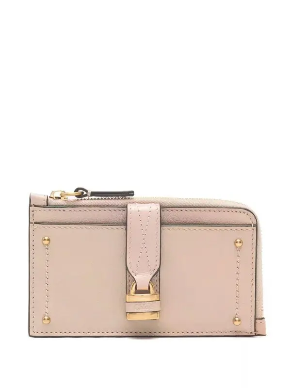 Chloé Small Paddington Leather Wallet - Pink
