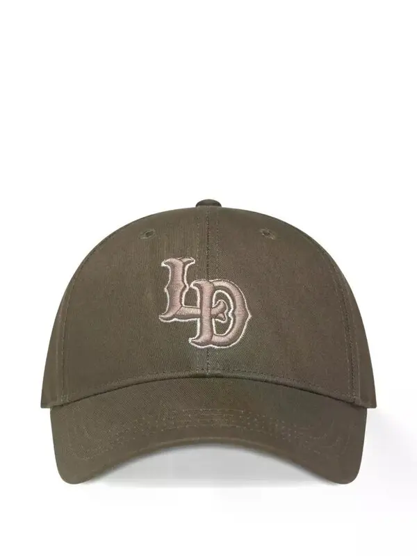 LES DEUX Logo-embroidered Baseball Cap - Green