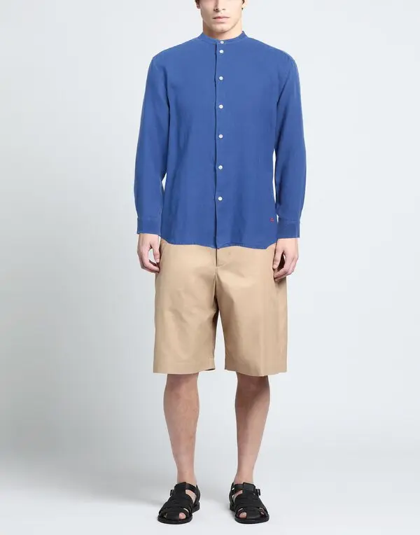 Peuterey Shirt Size Linen - Blue