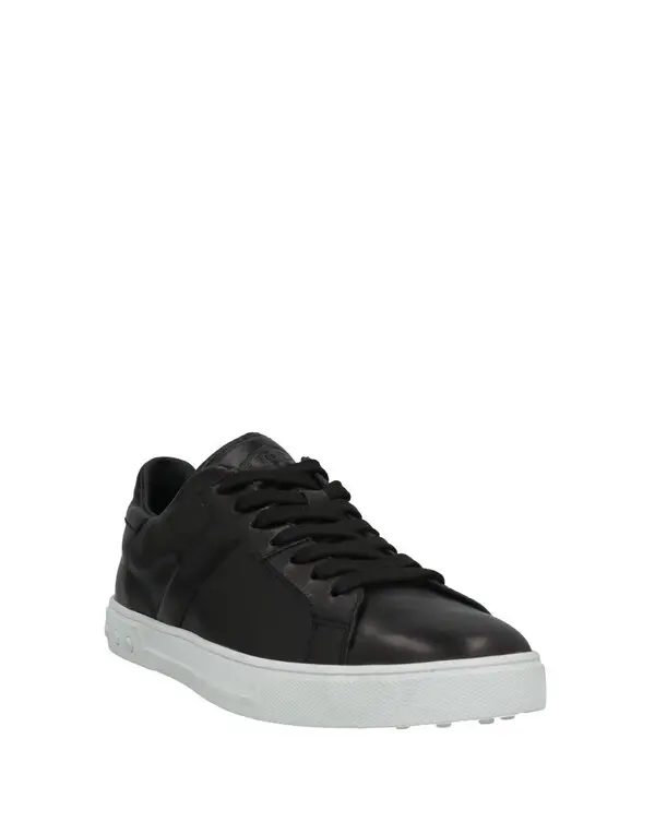 TOD'S Low-top Leather Sneakers - Black