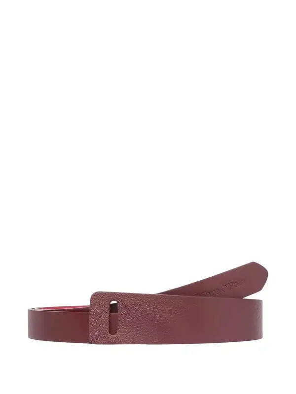 Marc O'polo Leather Belt - Red