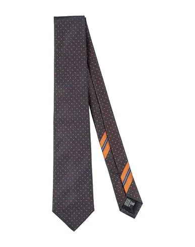 Emporio Armani Silk Polka-dot Necktie - Orange