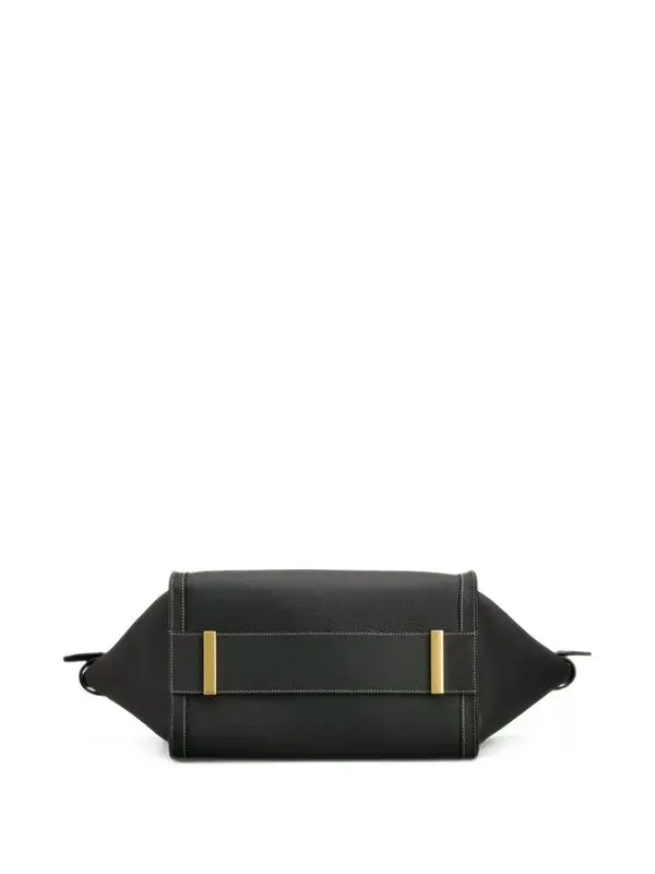 TOD'S Buckle Tote Bag - Black