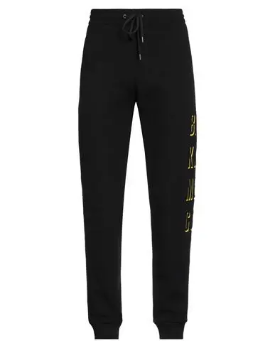 BIKKEMBERGS Pants Size Cotton, Elastane - Black