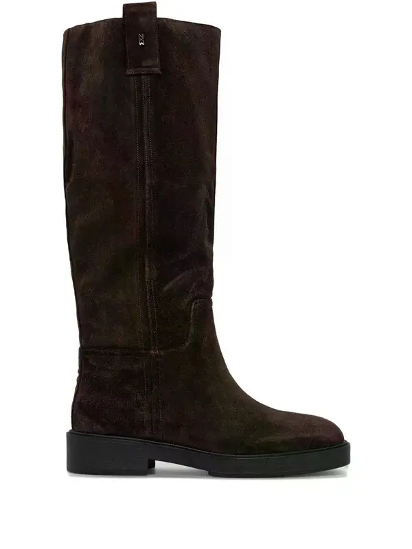 NOKWOL Leather Knee-high Boots