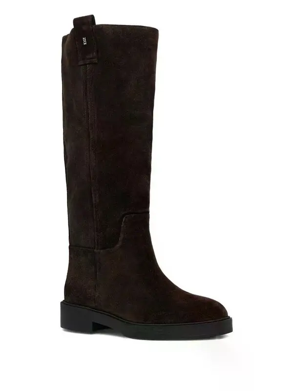 NOKWOL Leather Knee-high Boots