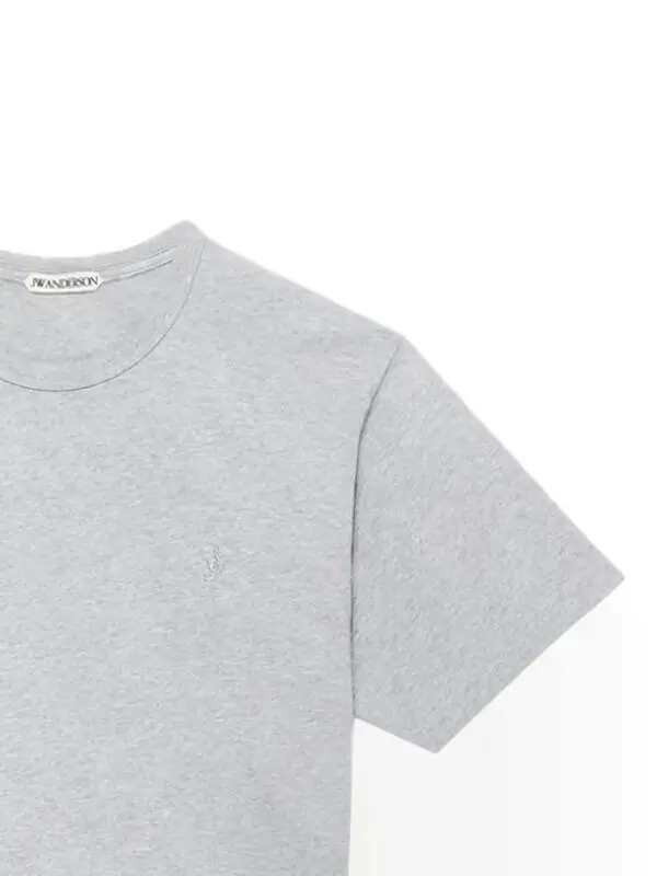 JW Anderson Embroidered Anchor T-shirt - Grey