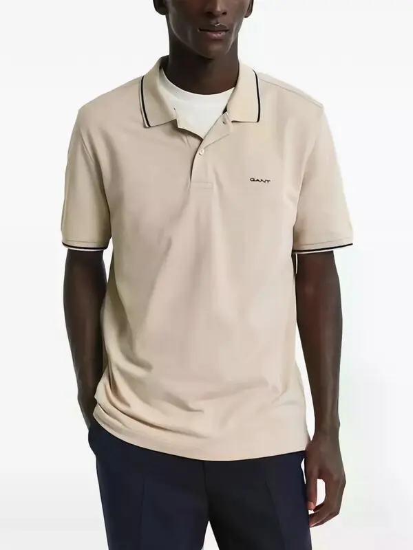 Gant Piped Polo Shirt