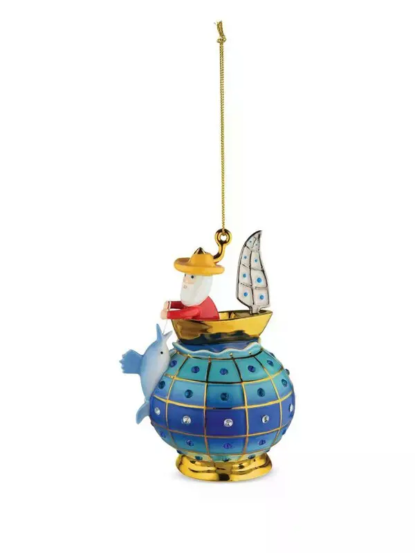 ALESSI The Old And The Sea Decoration - Blue