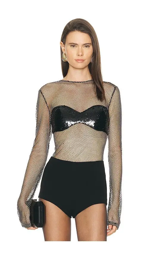 AFEW RAHUL MISHRA Mesh Leotard