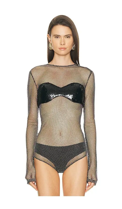 AFEW RAHUL MISHRA Mesh Leotard
