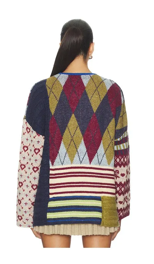 GUIZIO Zuri Sweater - Blue Multi