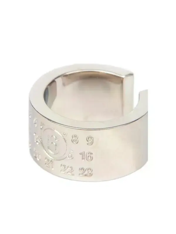 MAISON MARGIELA Numeric Ear Cuff - Silver