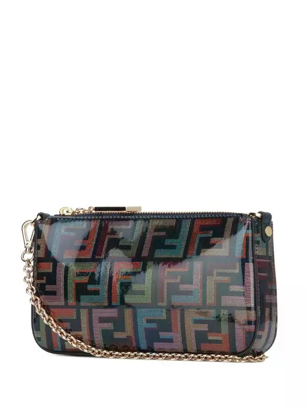 Fendi Baguette Clutch Bag - Black