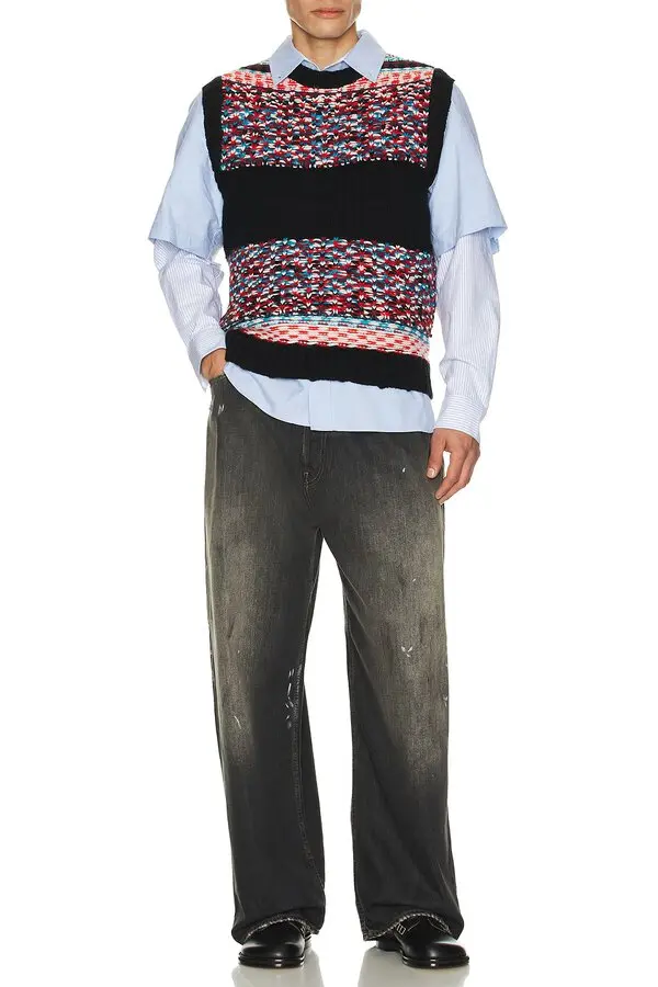 Andersson Bell Nordic Crew Neck Vest