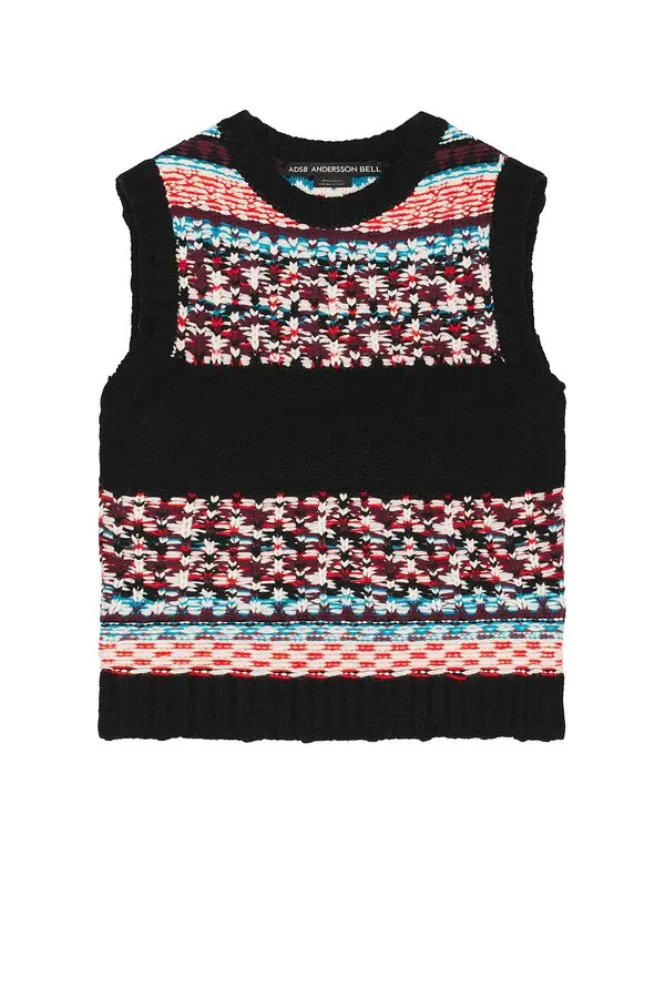 Andersson Bell Nordic Crew Neck Vest