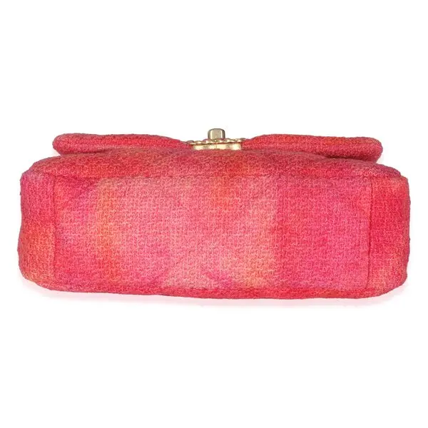 Chanel Tweed Quilted 19 Flap Bag