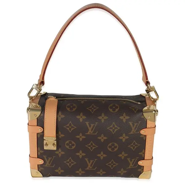 LOUIS VUITTON Monogram Canvas Side Trunk Mm - Brown