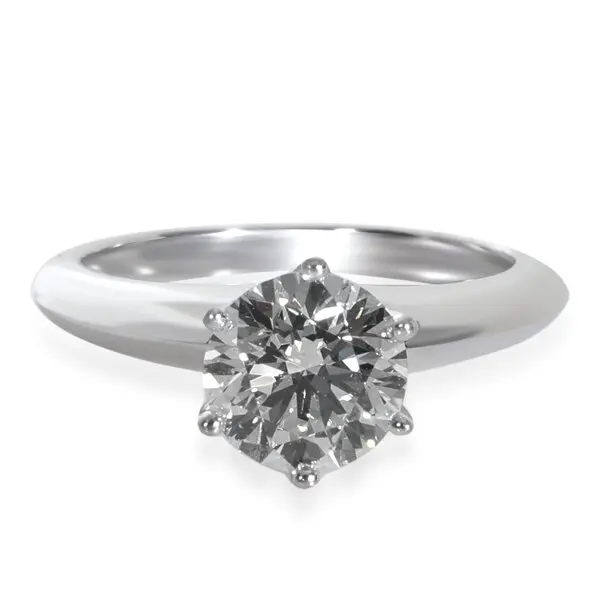 Tiffany & Co. 1.19 Ct Round Brilliant Diamond Engagement Ring - Platinum