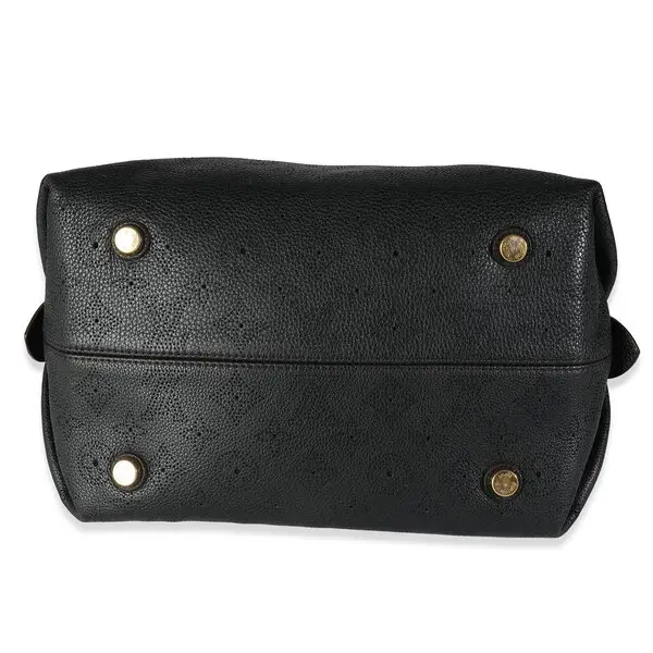 LOUIS VUITTON Monogram Mahina Galatea Pm - Black