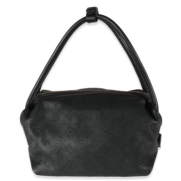 LOUIS VUITTON Monogram Mahina Galatea Pm - Black