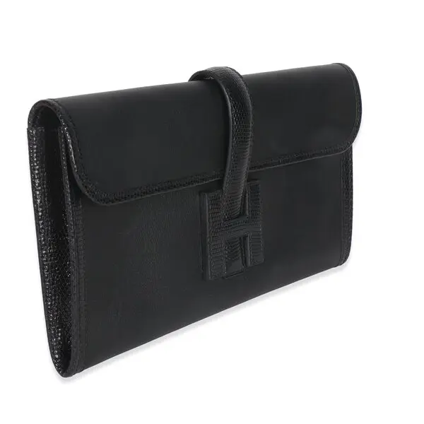 Hermès Swift Lizard Jige Elan Touch 29 - Black