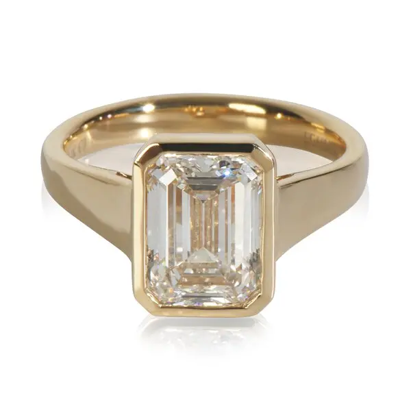 MYGEMMA 3 Ctw Yellow Gold Lab-grown Diamond Ring - Yellow_gold