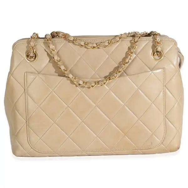 Chanel Vintage Quilted Lambskin Camera Bag