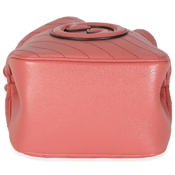 Gucci Calfskin Blondie Bucket Bag - Pink