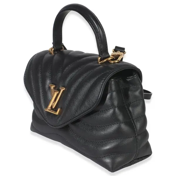 LOUIS VUITTON Calfskin New Wave Hold Me Top Handle Bag