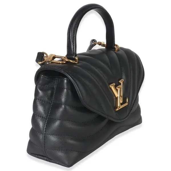 LOUIS VUITTON Calfskin New Wave Hold Me Top Handle Bag
