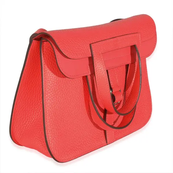 Hermès Halzan 25 Phw - Pink