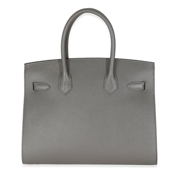 Hermès Gris Meyer Epsom Sellier Birkin 30 Ghw