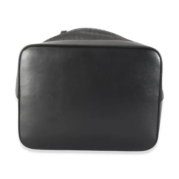 Saint Laurent Linen Canvas Teddy Shopping Bag