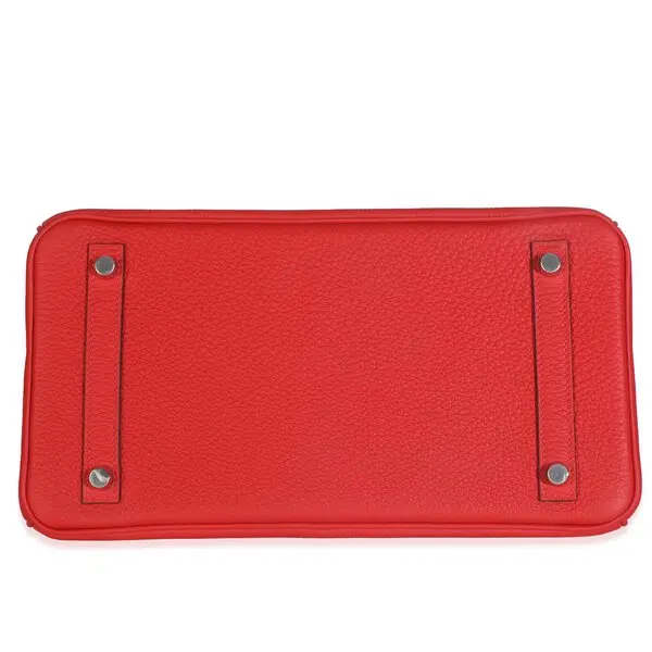 Hermès Rouge Radieux Togo Birkin 30 Phw