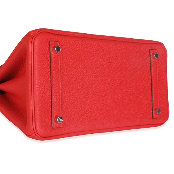Hermès Rouge Radieux Togo Birkin 30 Phw
