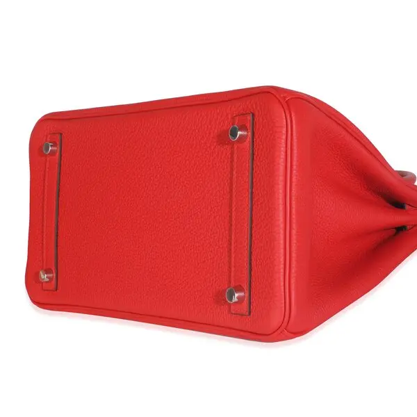 Hermès Rouge Radieux Togo Birkin 30 Phw