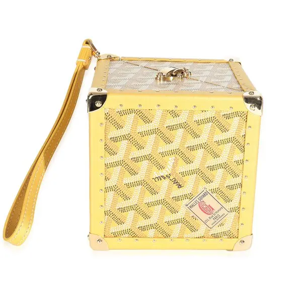 Goyard Ine Canvas De Trunk Bag