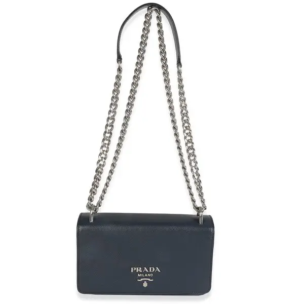 Prada Saffiano Chain Shoulder Bag