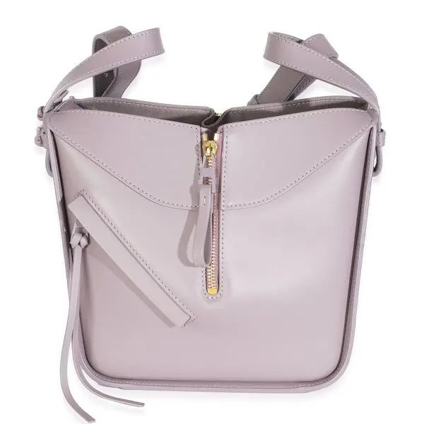 Loewe Calfskin Hammock Compact Shoulder Bag - Purple