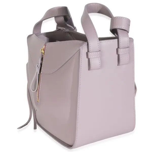 Loewe Calfskin Hammock Compact Shoulder Bag - Purple