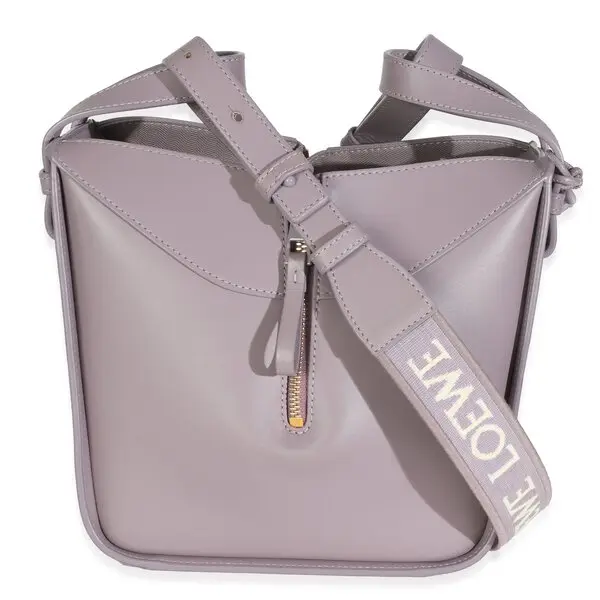 Loewe Calfskin Hammock Compact Shoulder Bag - Purple
