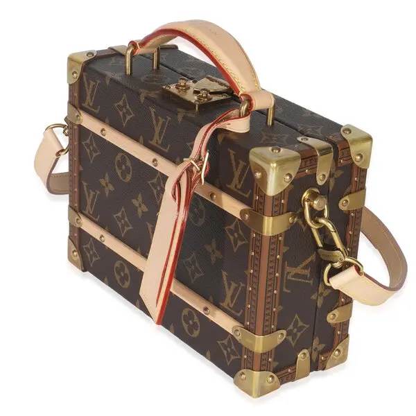 LOUIS VUITTON Monogram Canvas Handle Trunk